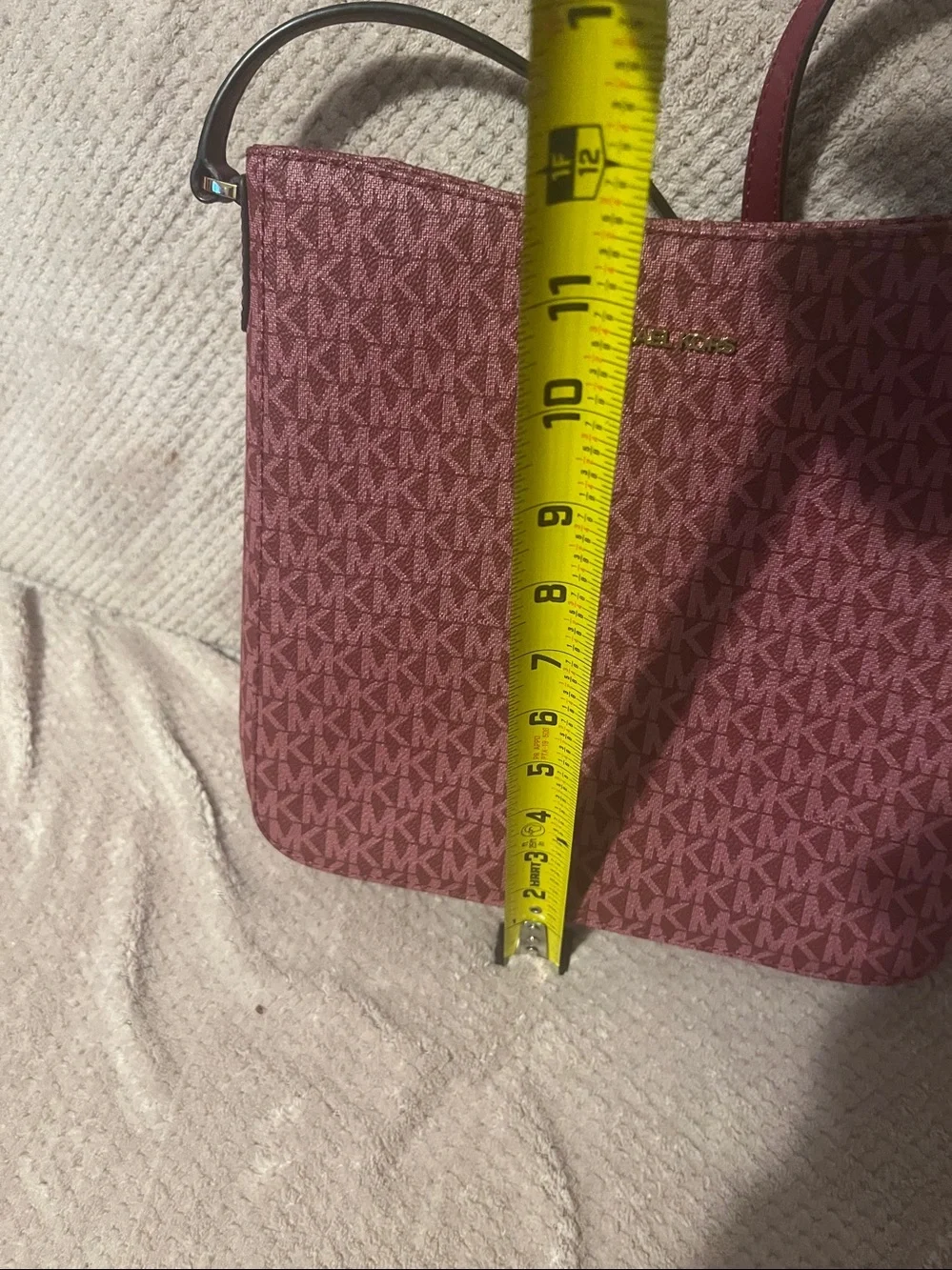 Michael Kors | Bags | Michael Kors Dusty Rose Signature Crossbody Bag ...
